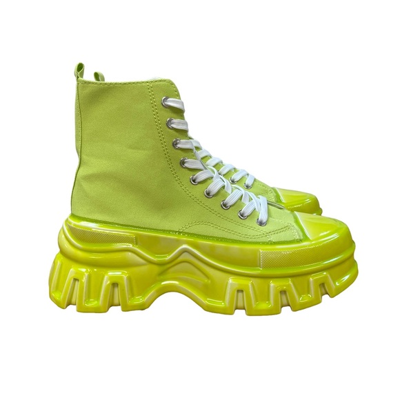 Mata Shoes | Shoes | Mata Shoes Throw It Up Yellow High Top Converse ...